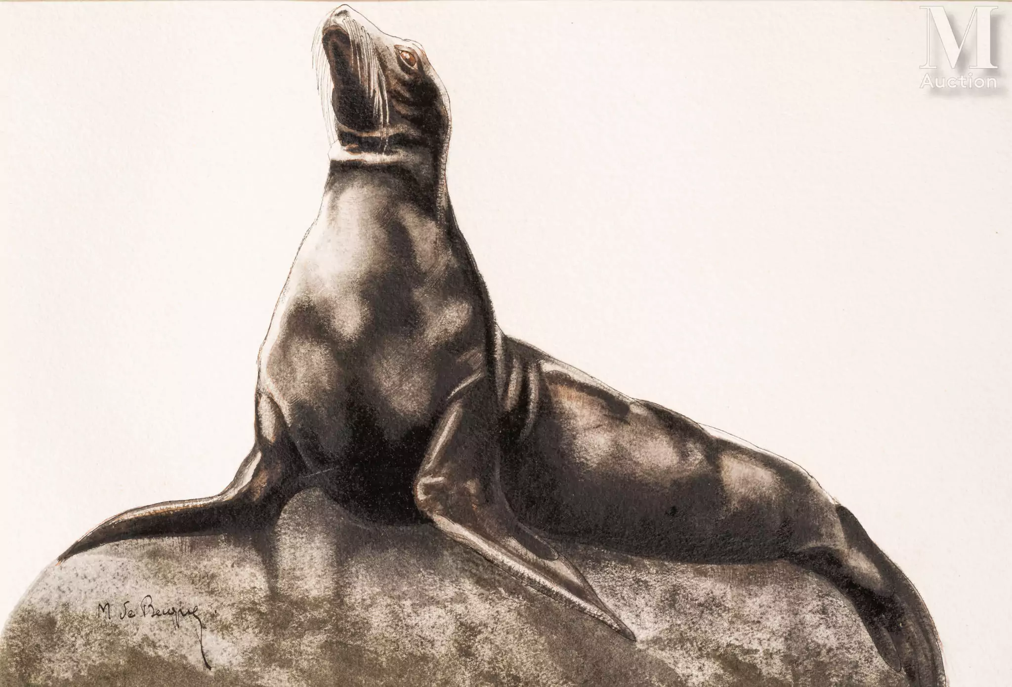 Maurice Jaubert de BECQUE -1878 - 1938) - Lot 297 - enchères