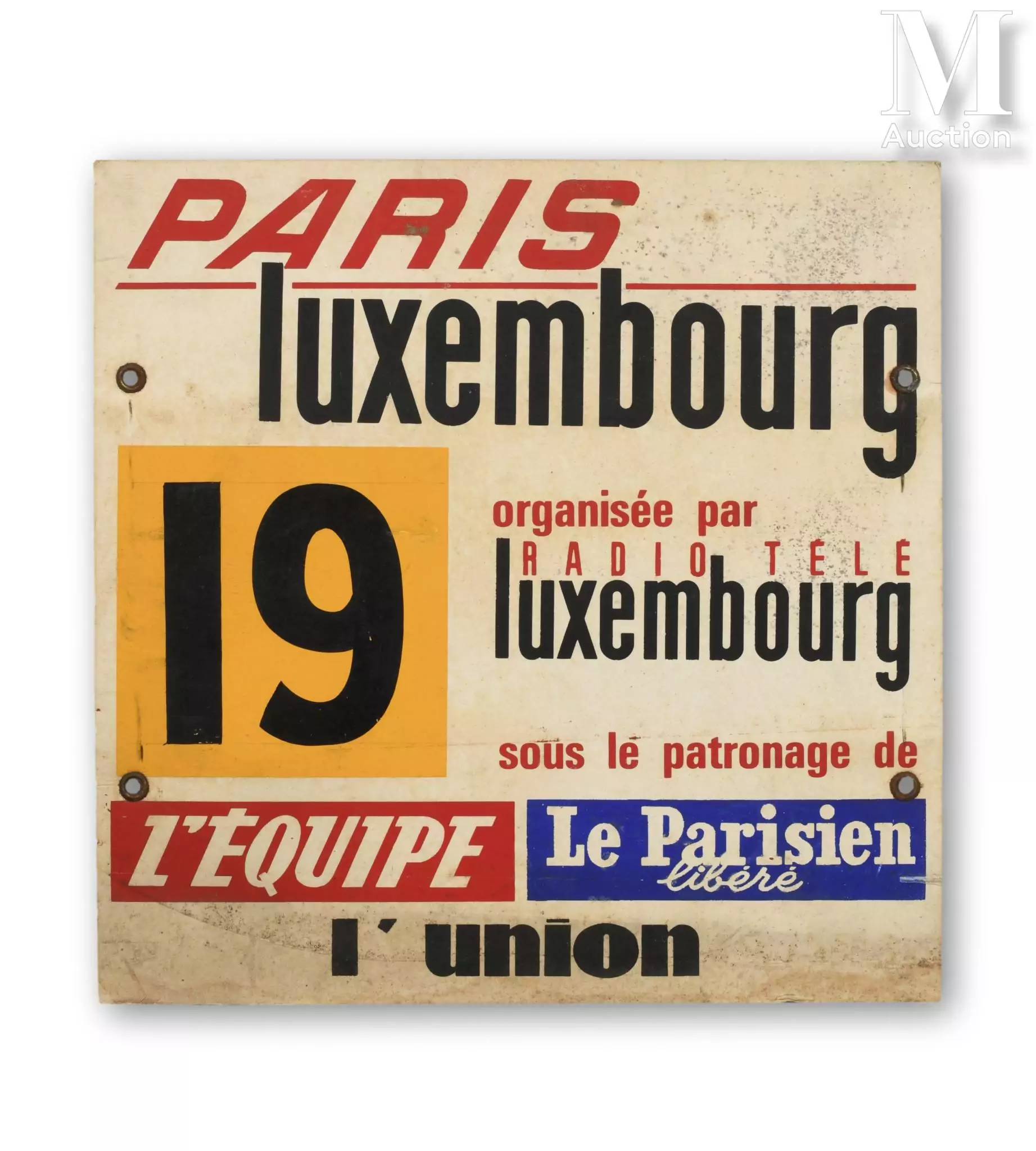 Paris - Luxembourg. - Lot 130 - enchères