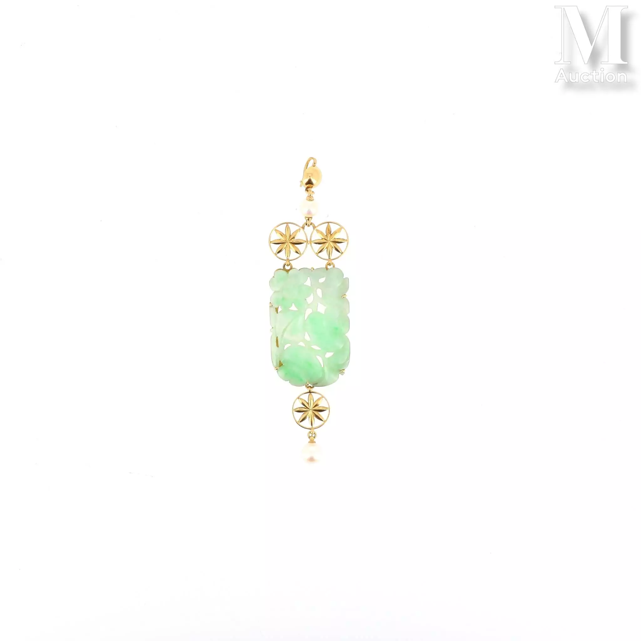 Pendentif jade - Lot 312 - enchères