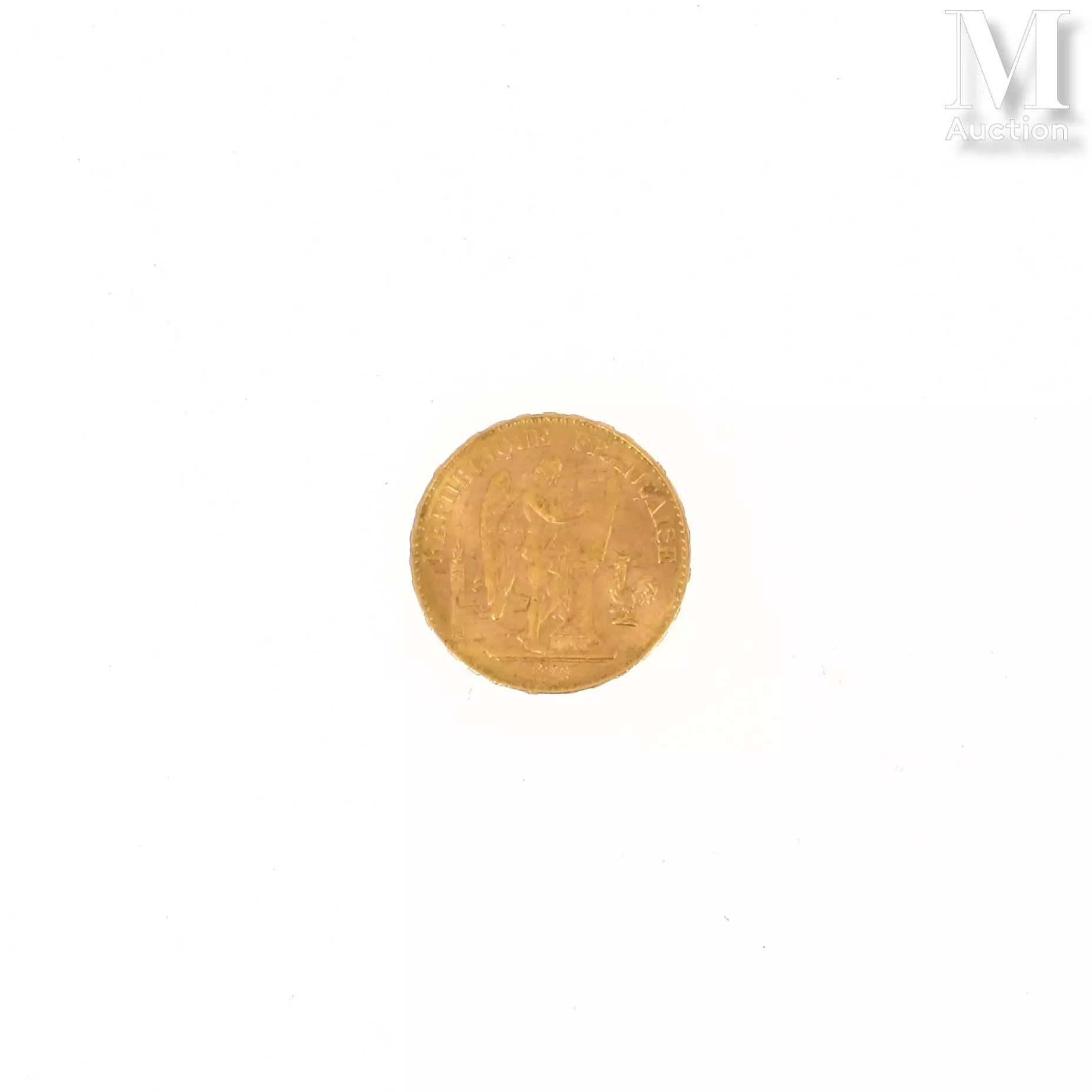 Pièce or 20FF - Lot 10 - enchères