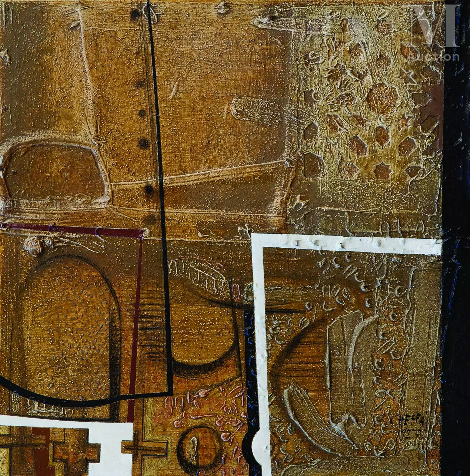 SAAD BEN CHEFFAJ (1939) - Lot 106 - enchères